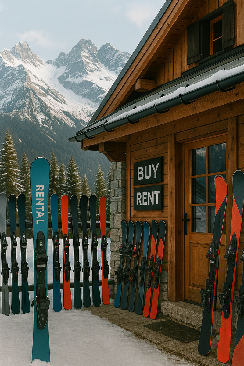 Is it better to buy your ski equipment, or to rent it? | Ski Exchange