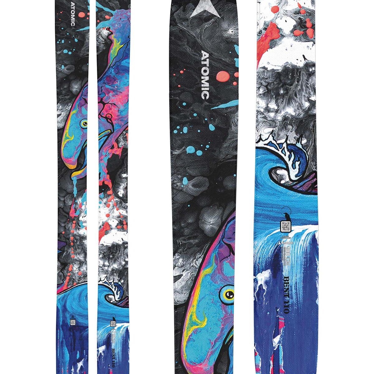 Atomic Bent 110 Ski Freeride / Off Piste / All mountain / Fat Ski – Ski ...