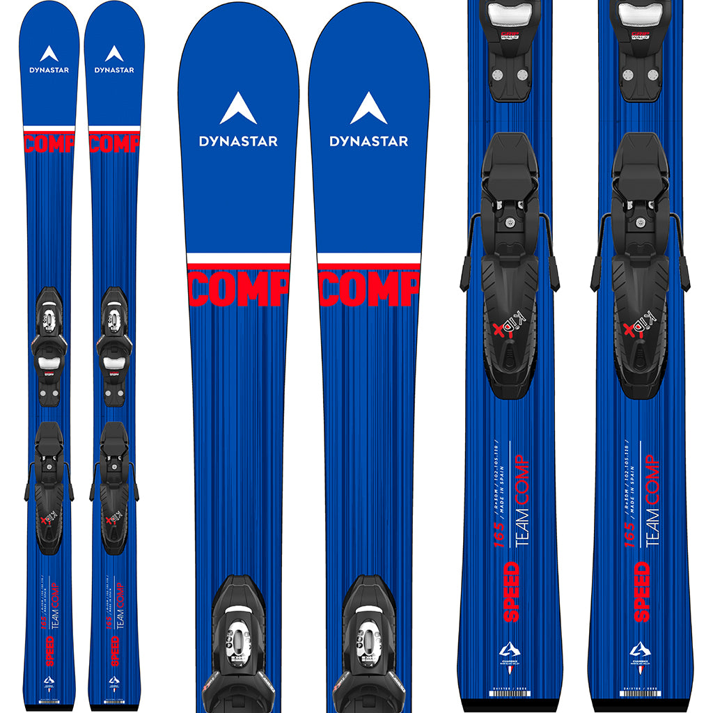 Dynastar Team Comp kid ski X including Kid 4 binding skis skiing ...